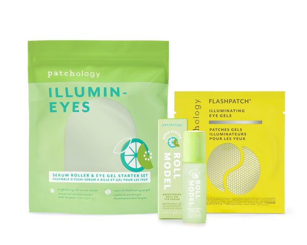 Patchology Hero Status Roll Model Brightening Eye Serum Booster Kit ...